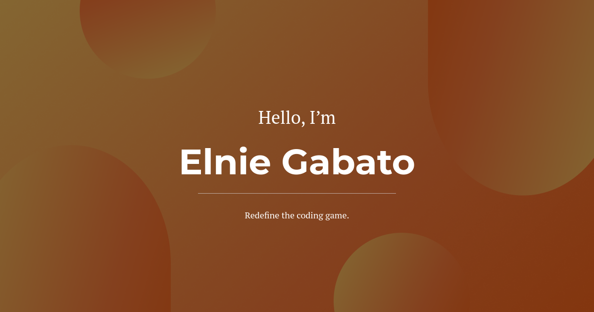 Elnie Gabato
