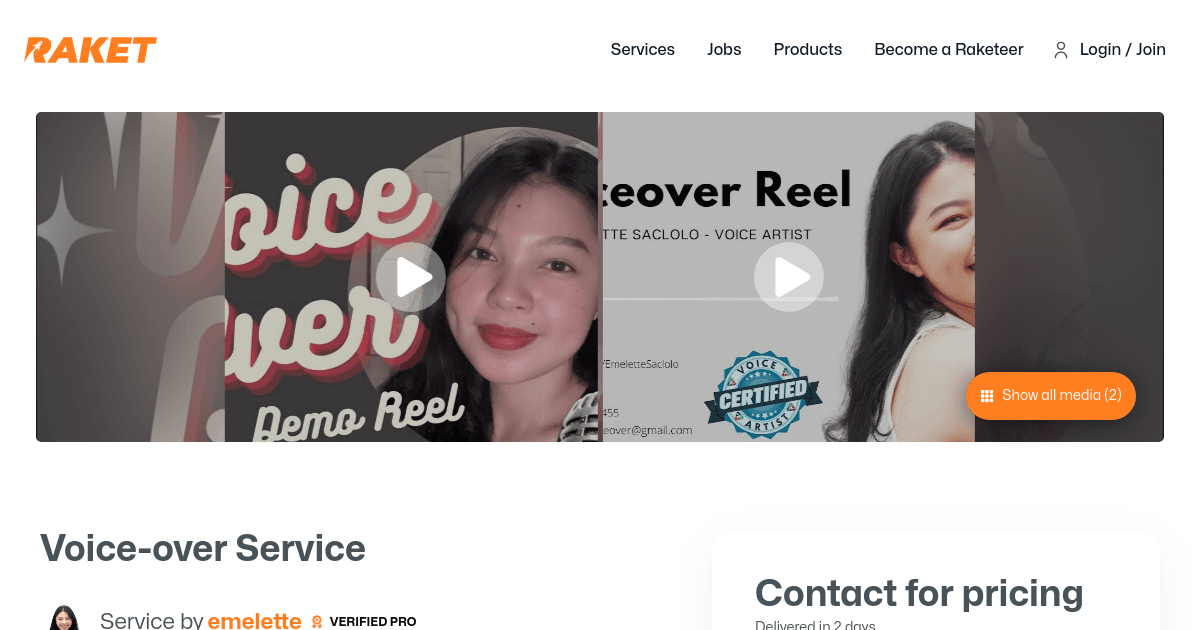 Female Voice-over (English, Tagalog/Filipino, Cebuano) by emelette ...