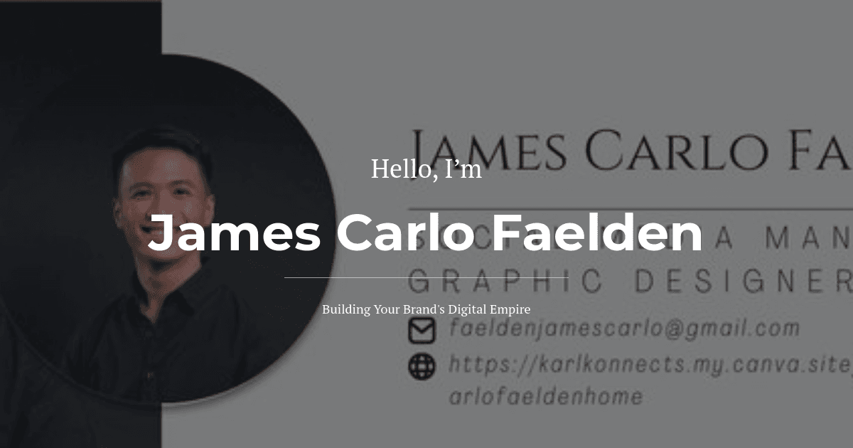 James Carlo Faelden