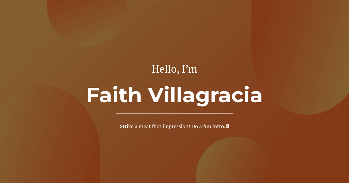 Faith Villagracia