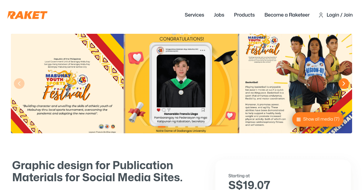 Graphic design for Publication Materials for Social Media Sites. by ...