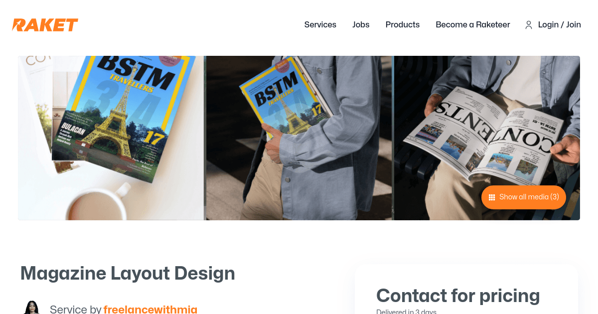 Magazine Layout Design by freelancewithmia - Raket.PH