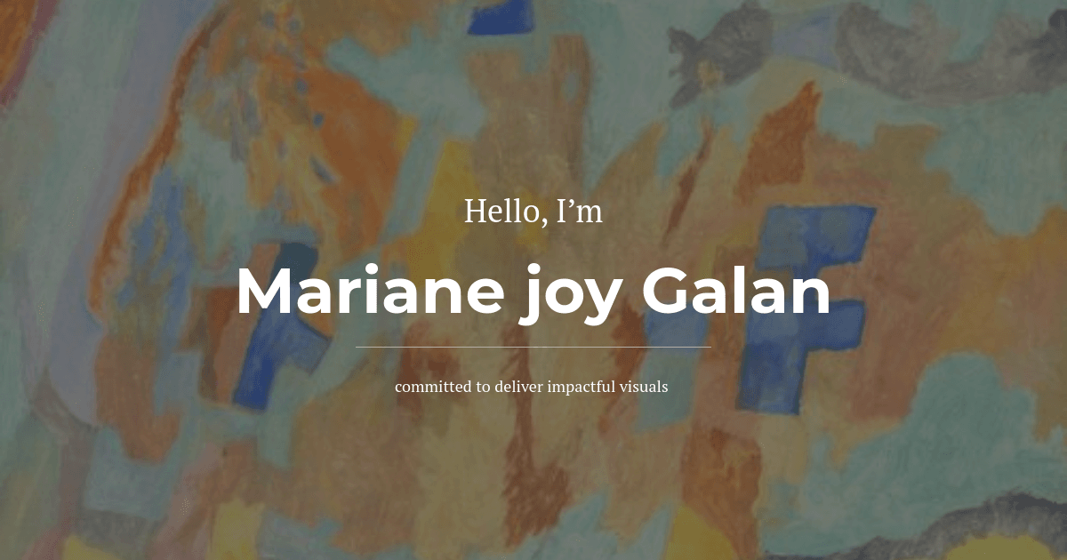 Mariane joy Galan