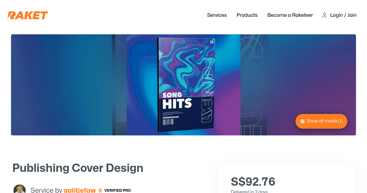 Publishing Cover Design by galitjefaw - Raket.PH