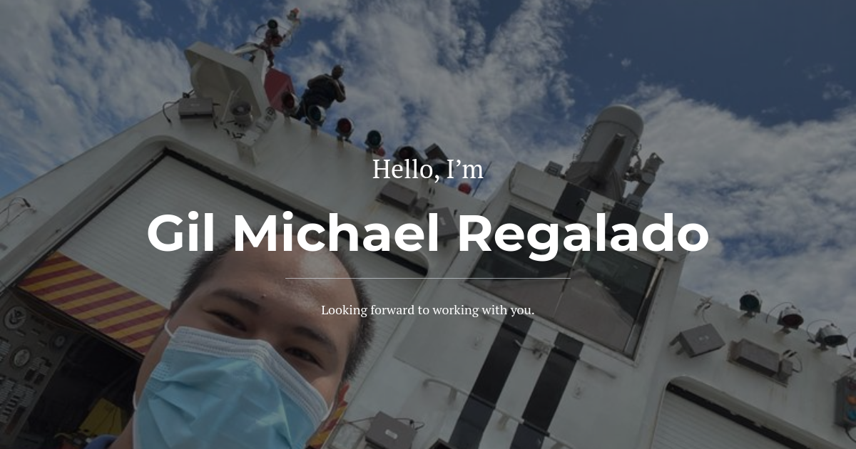 Gil Michael Regalado