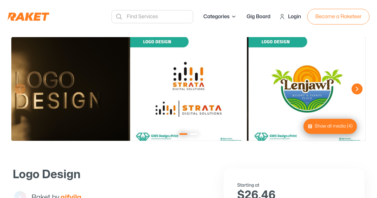 Logo Design by gjfvila - Raket.PH