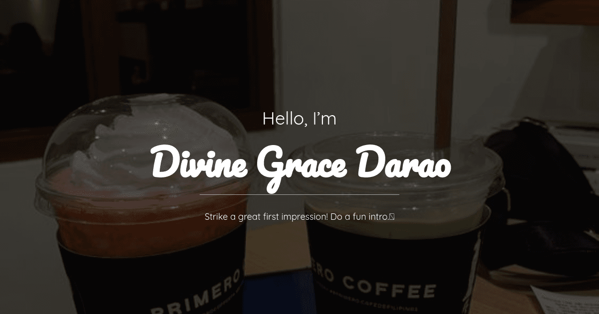 Divine Grace Darao