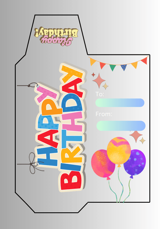 Printable Money Birthday Invitation Instant Download Bobotemp