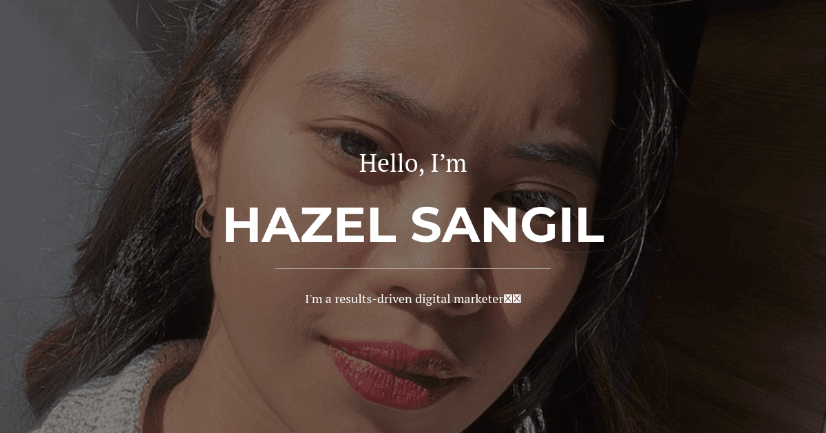 HAZEL SANGIL