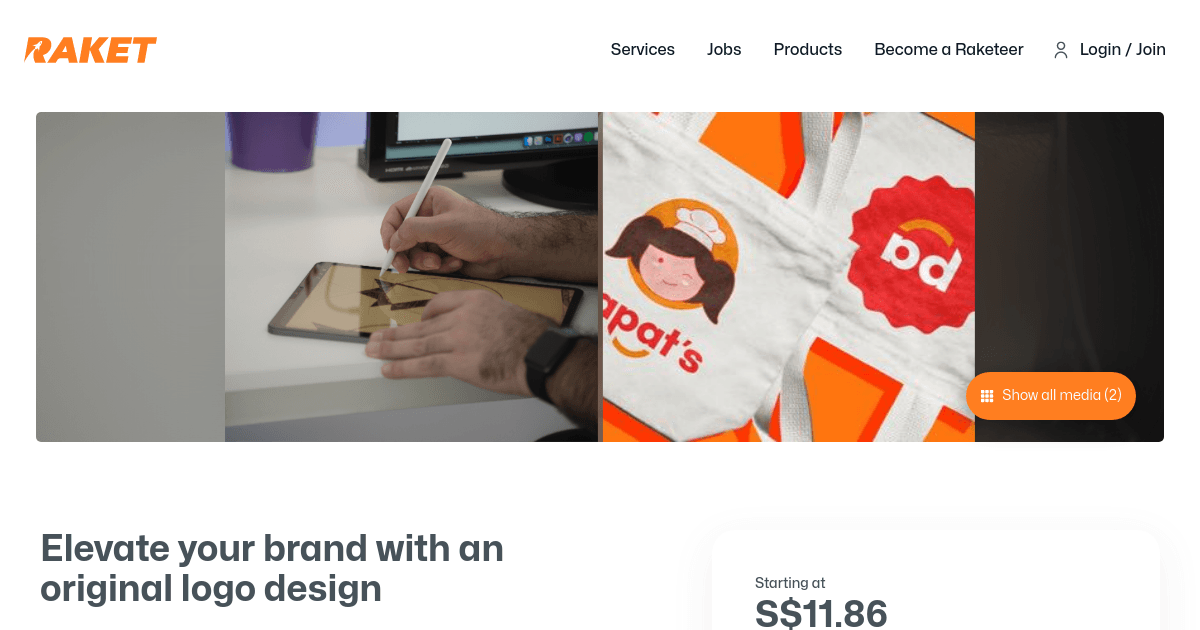 Elevate your brand with an original logo design by herbiecarting - Raket.PH