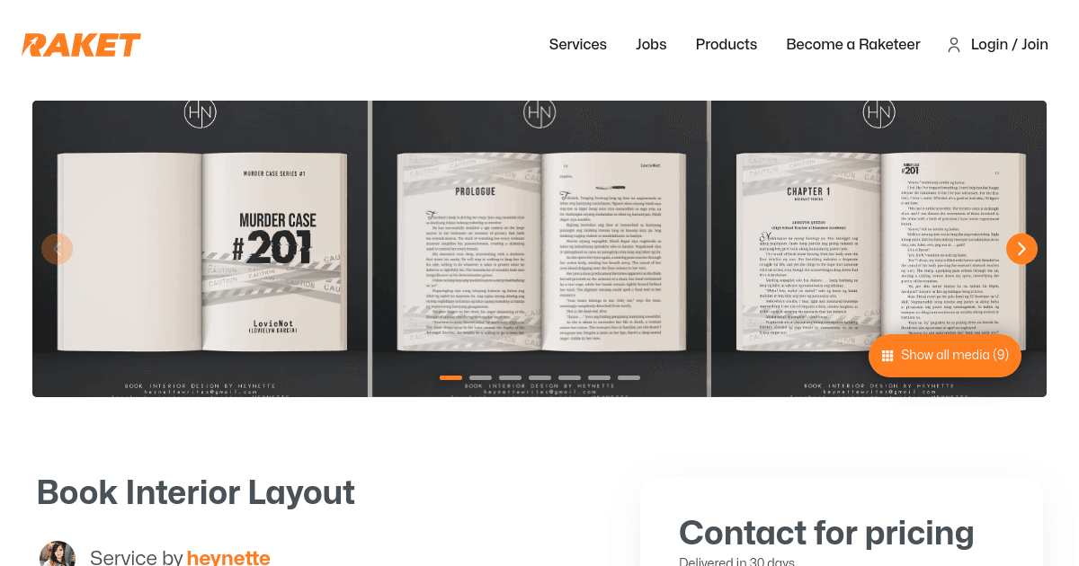 I will format/layout your book manuscript into a print-ready PDF file ...