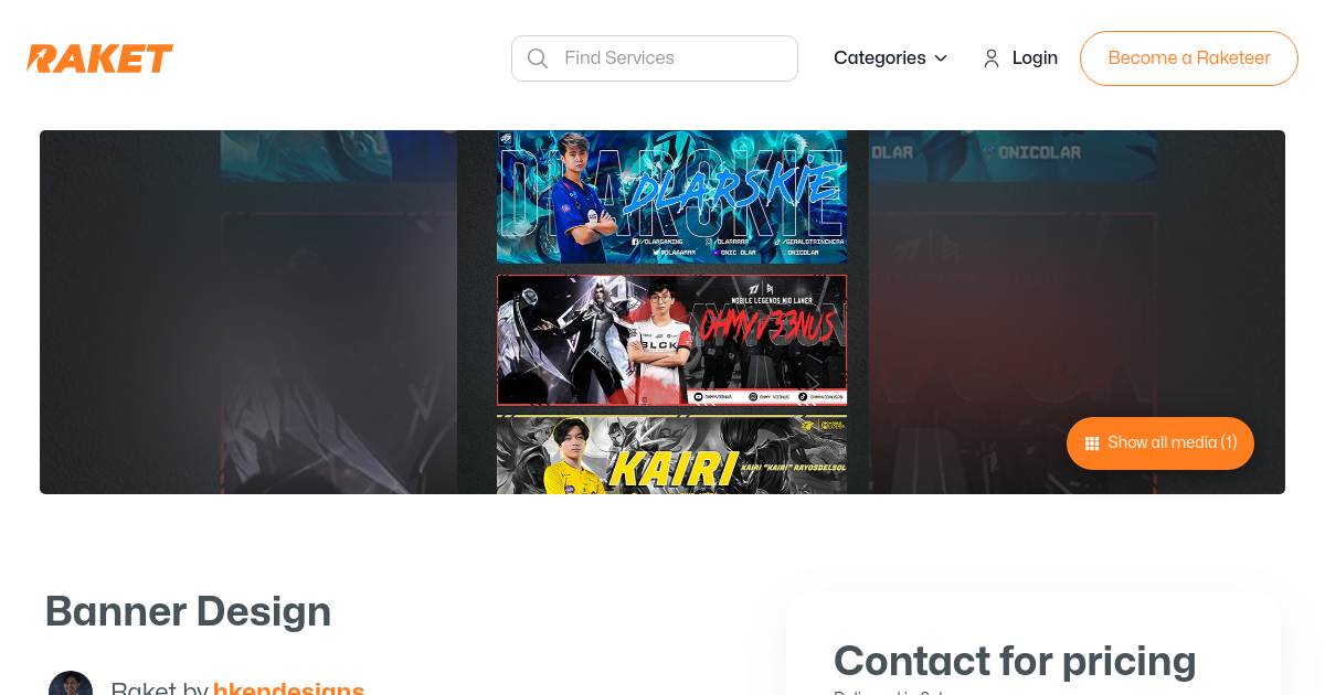 Banner Design by hkendesigns - Raket.PH