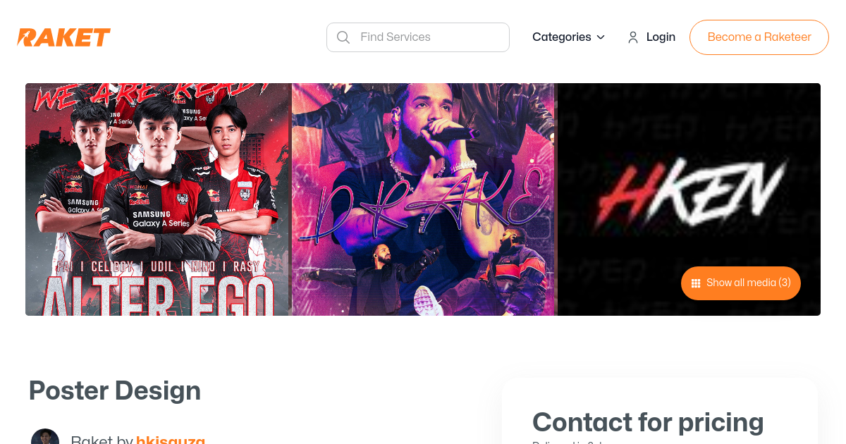 Poster Design by hkendesigns - Raket.PH