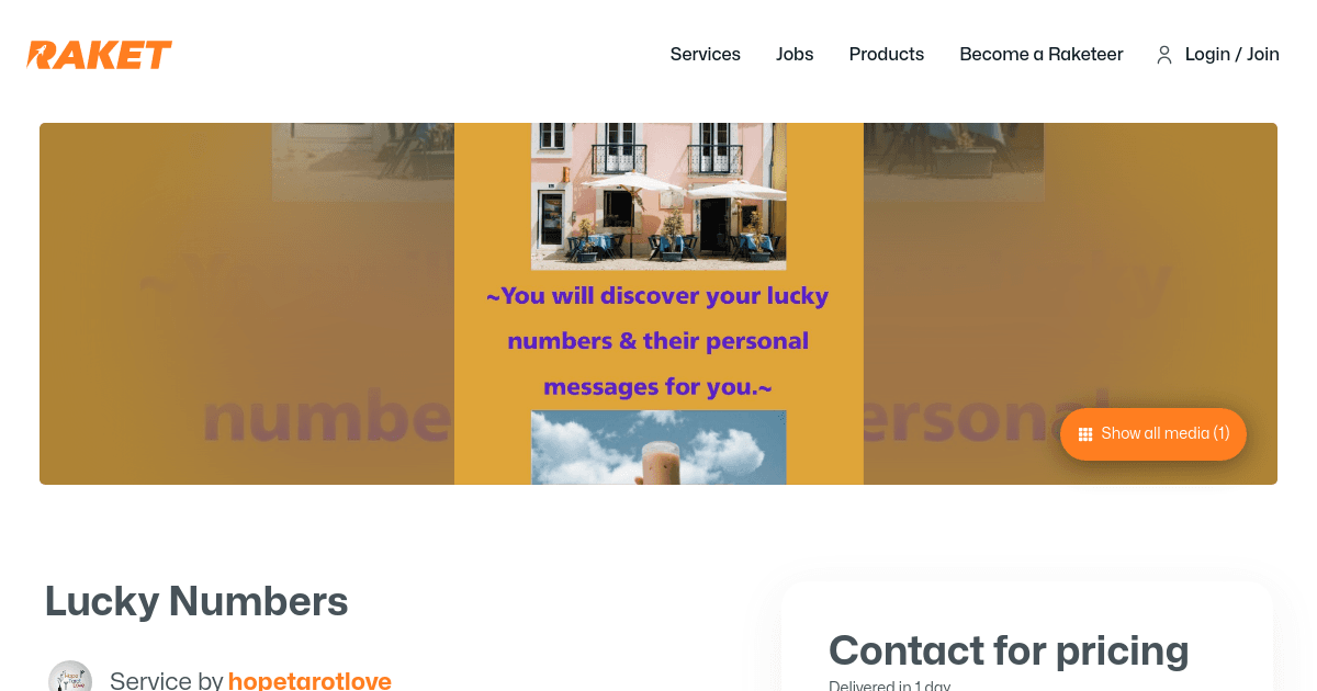 Lucky Numbers by hopetarotlove - Raket.PH