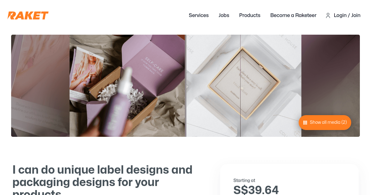 I can do unique label designs and packaging designs for your products ...
