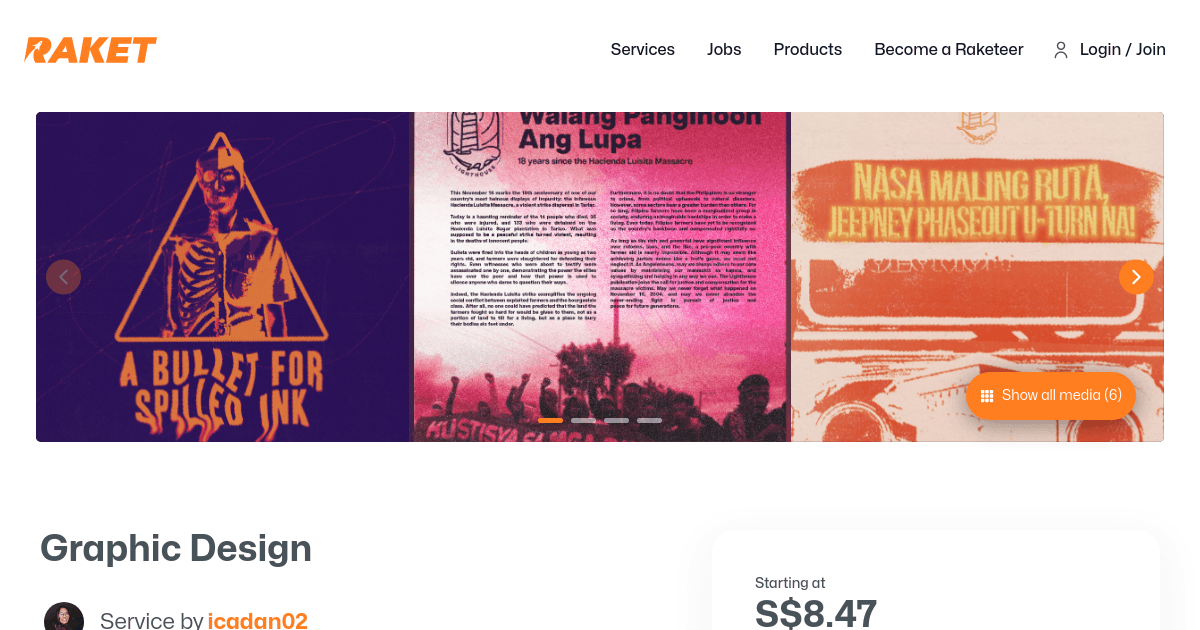 Graphic Design by icadan02 - Raket.PH