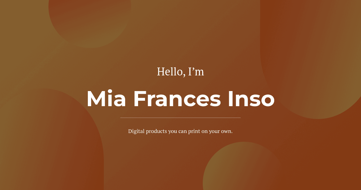 Mia Frances Inso