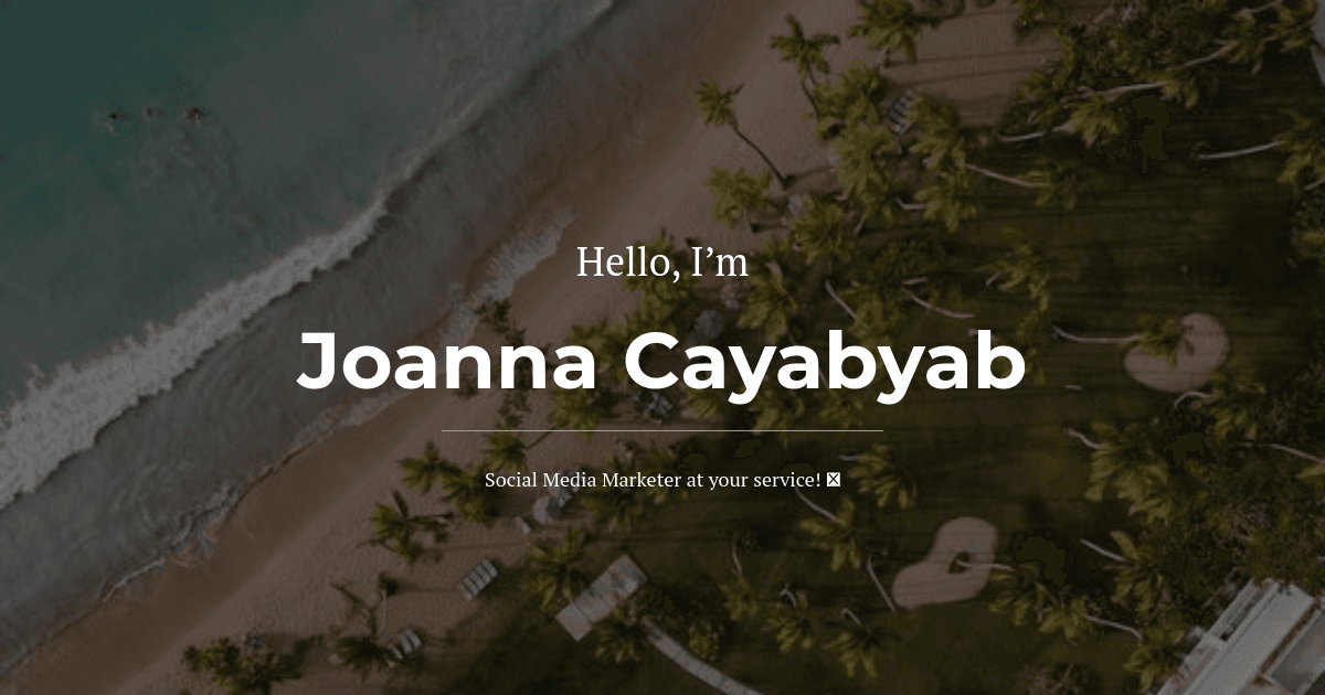 Joanna Cayabyab