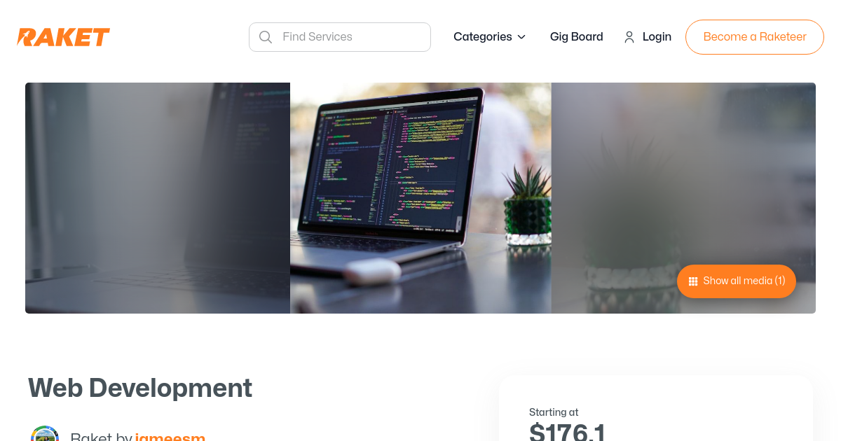 Web Development by jameesm - Raket.PH