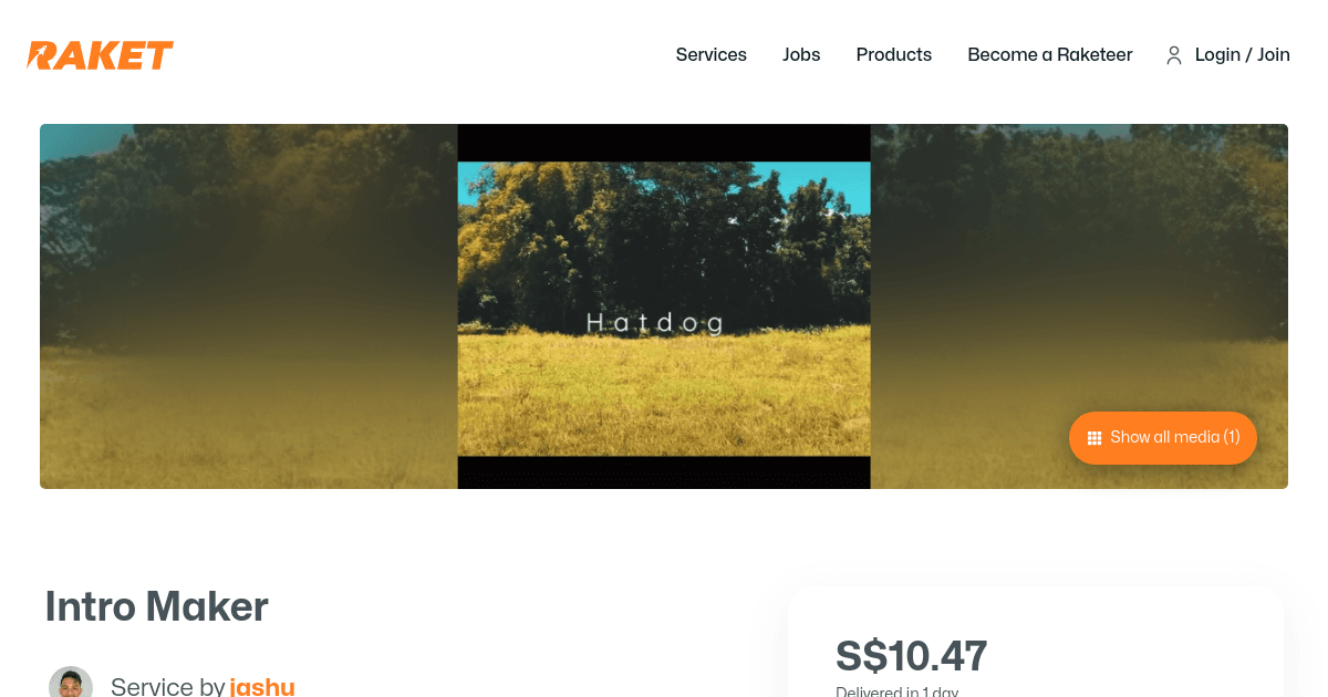 Intro Maker by jashu - Raket.PH