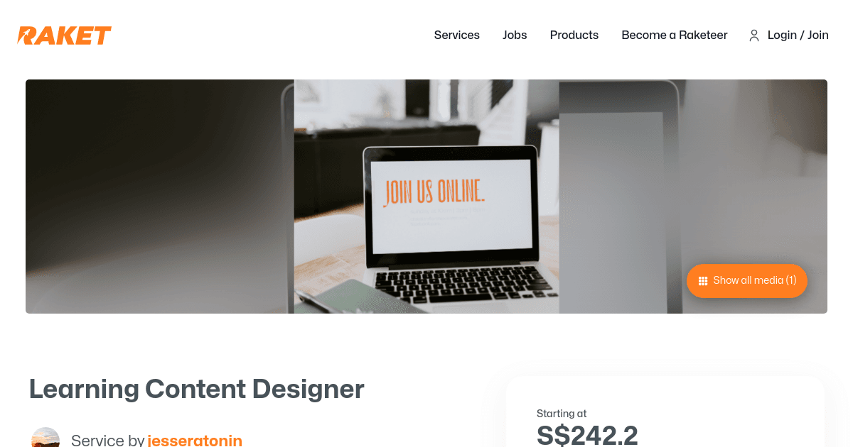 Learning Content Designer by jesseratonin - Raket.PH