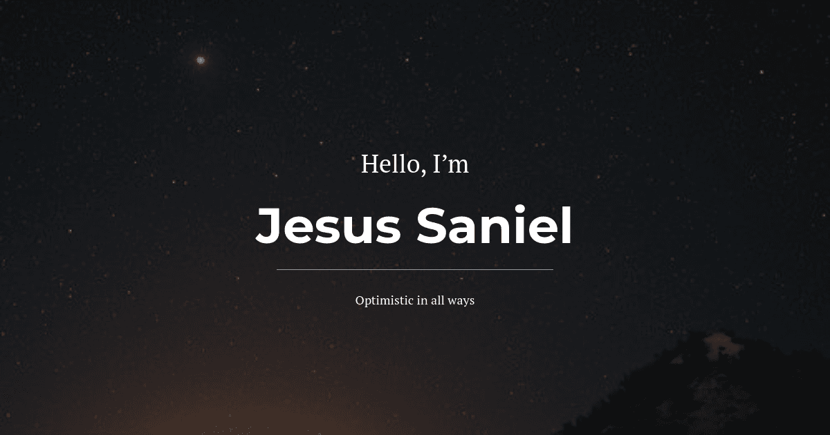 Jesus Saniel