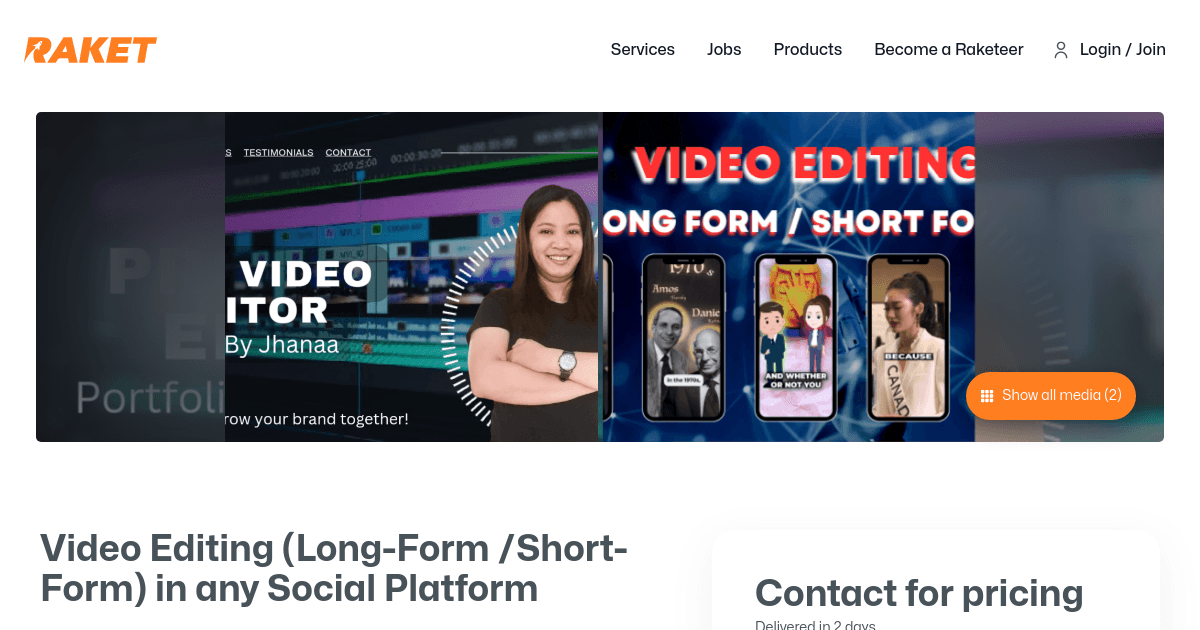 Video Editing (Long-Form /Short-Form) in any Social Platform by ...