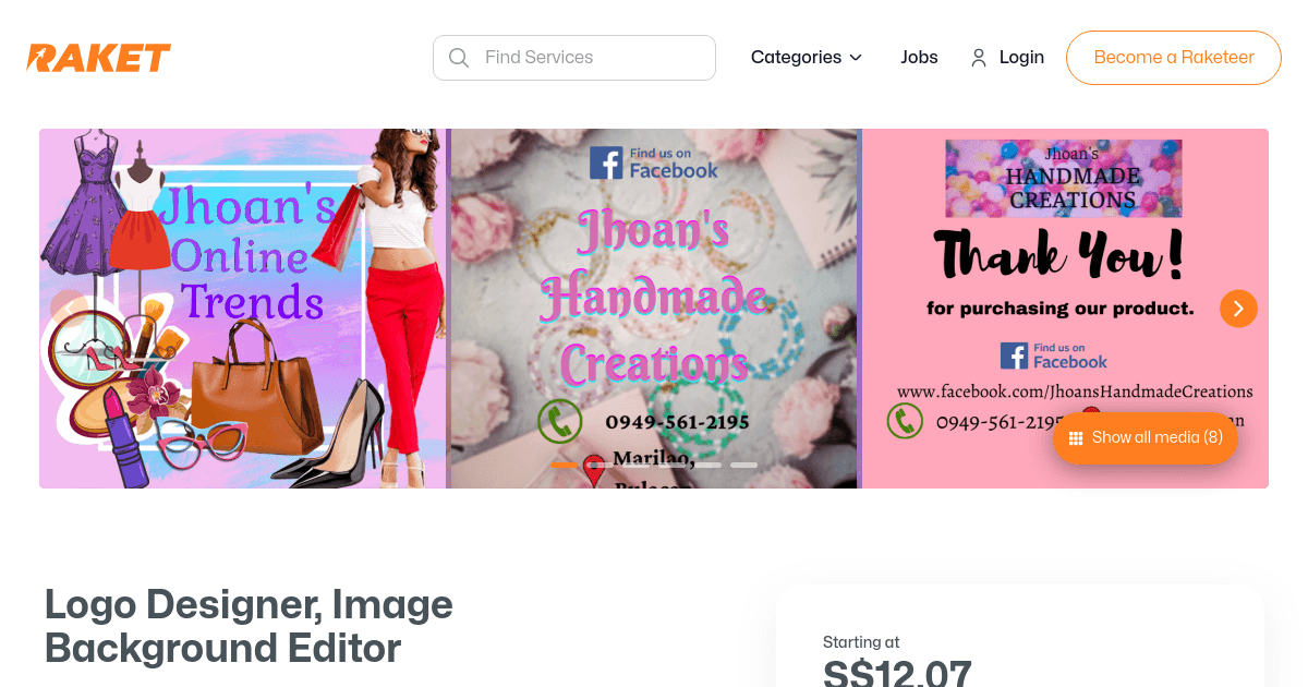 Logo Designer, Image Background Editor by jhoan0648 - Raket.PH