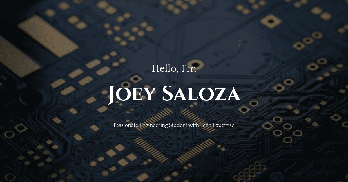 Joey Saloza