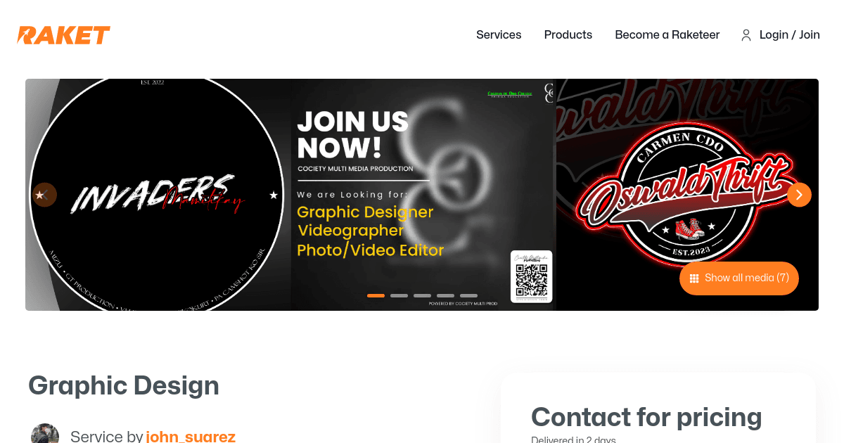 Graphic Design by john_suarez - Raket.PH