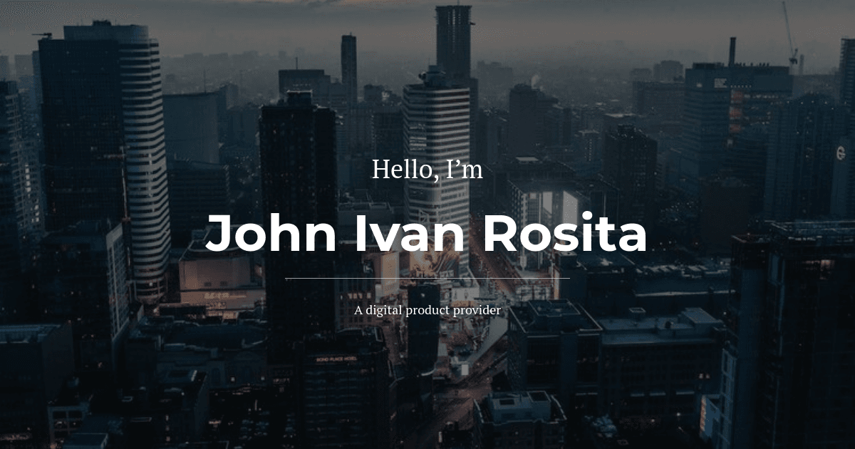 John Ivan Rosita