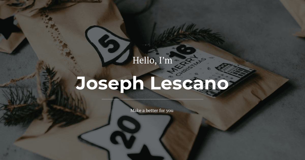 Joseph Lescano