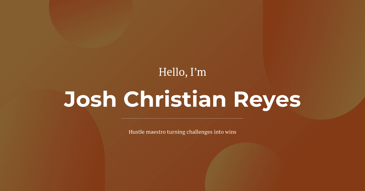 Josh Christian Reyes
