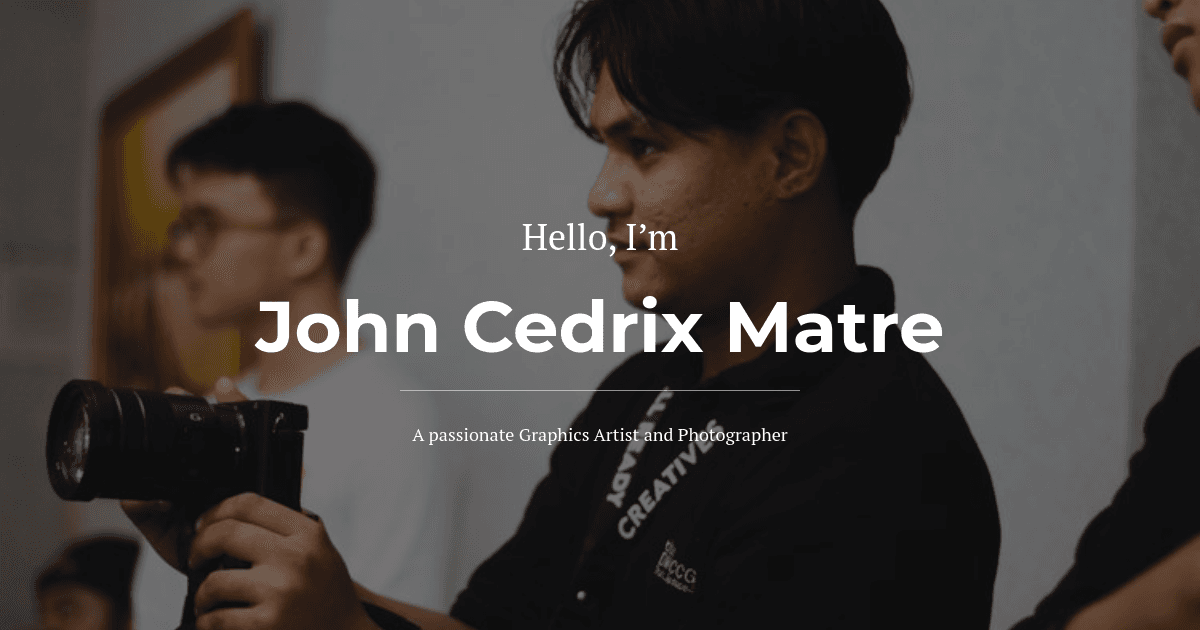 John Cedrix Matre