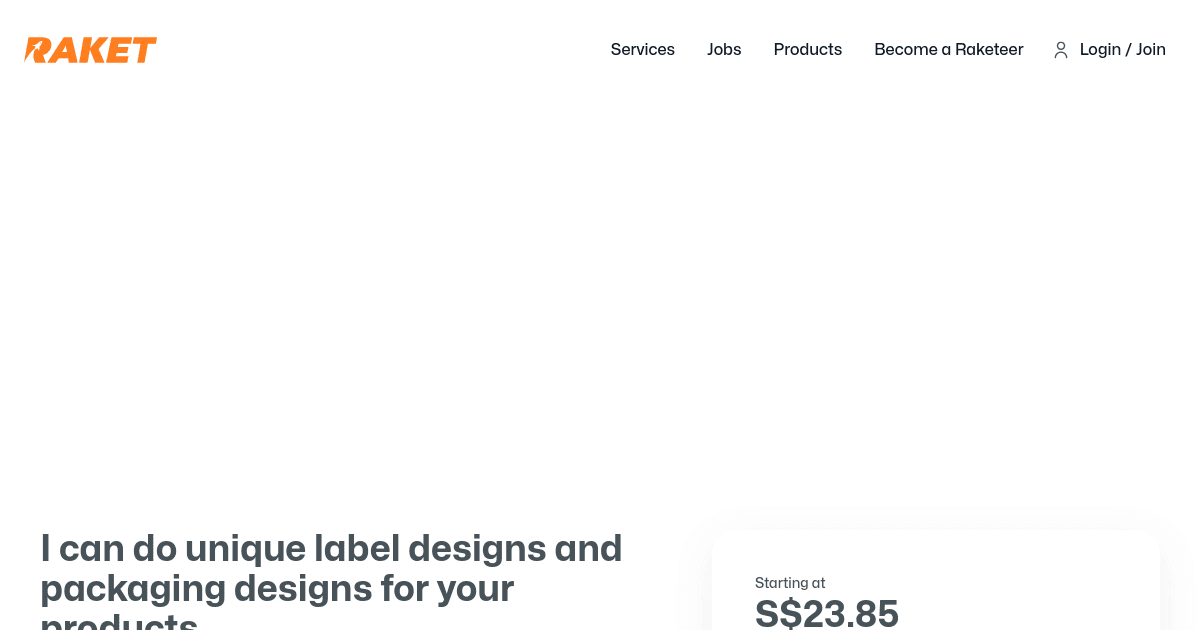 I can do unique label designs and packaging designs for your products ...