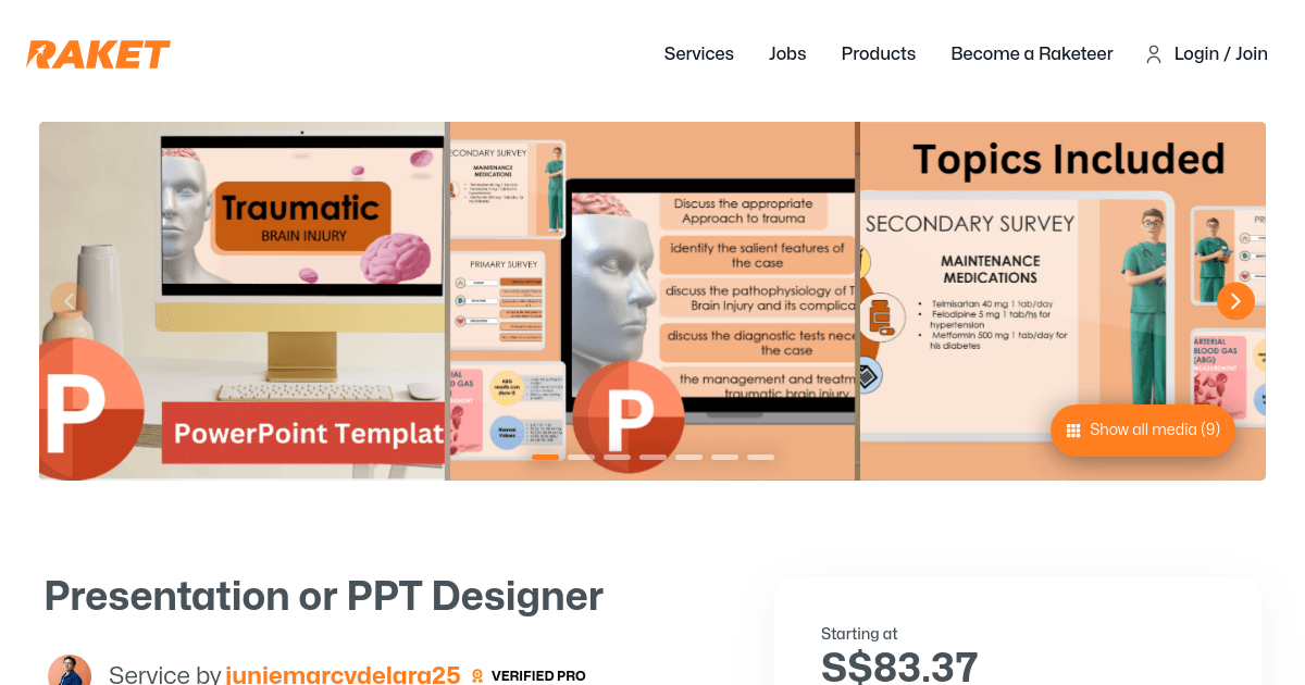 Presentation or PPT Designer by tpc_juniemarc - Raket.PH