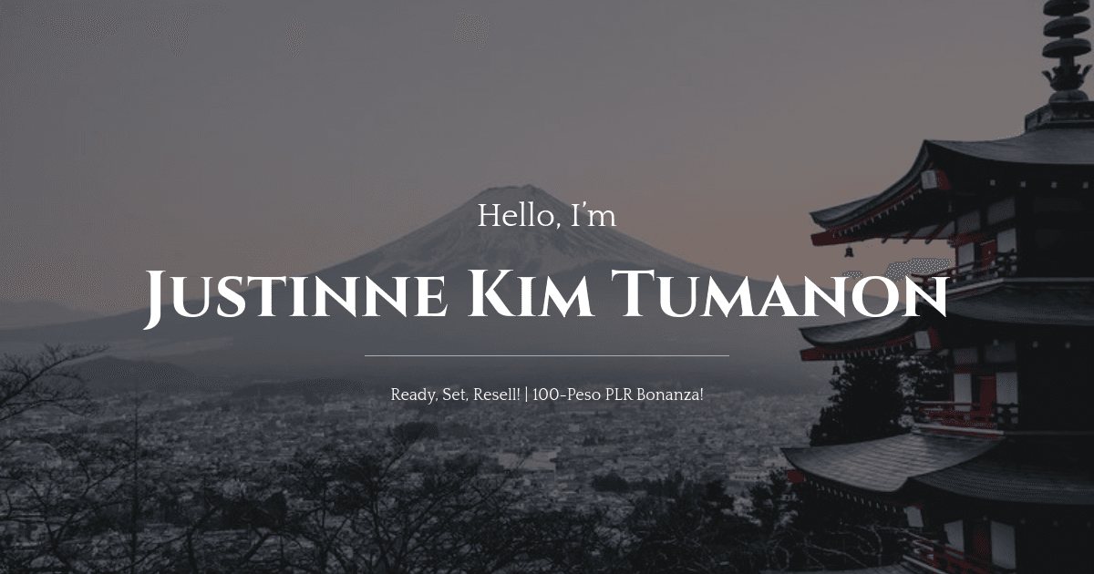 Justinne Kim Tumanon