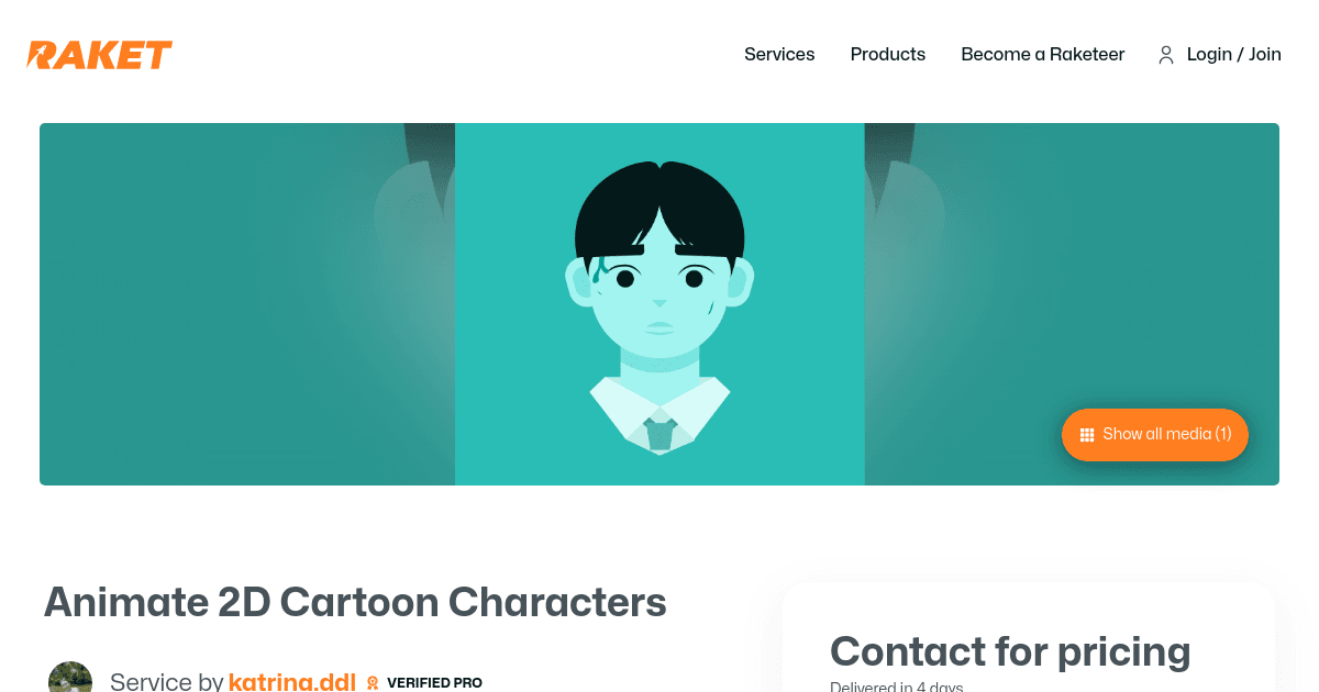 Animate 2D Cartoon Characters by katrina.ddl - Raket.PH