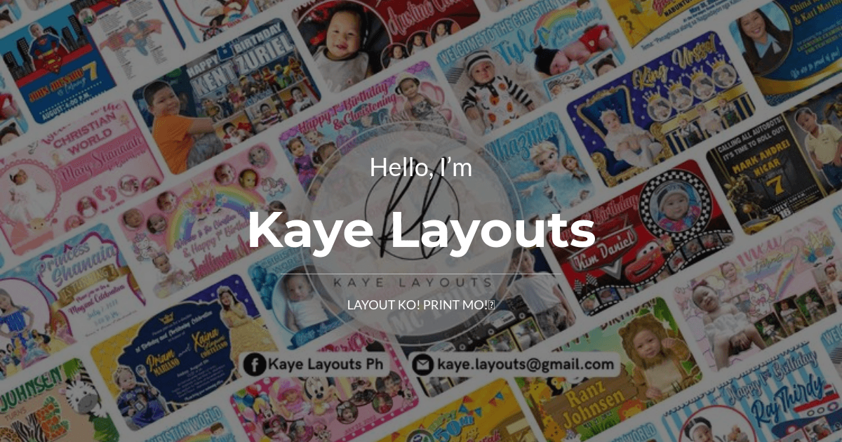 Kaye Layouts