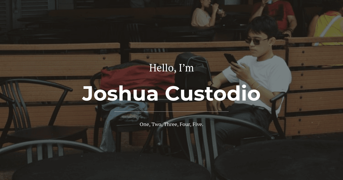 Joshua Custodio