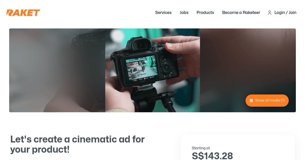 Let's create a cinematic ad for your product! by kimdomingolirio16 ...