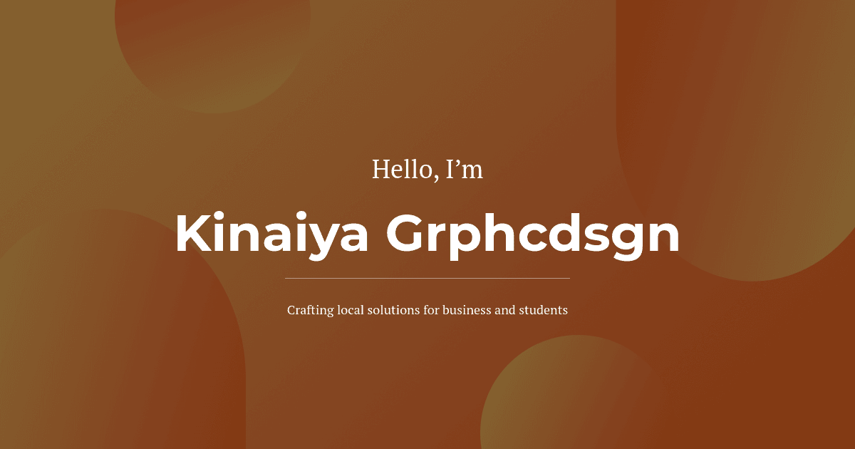 Kinaiya Grphcdsgn