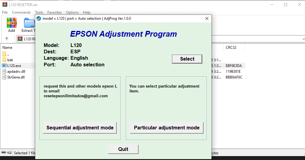 Epson L120 Resetter Adjustment Program Free Download Epson EcoTank