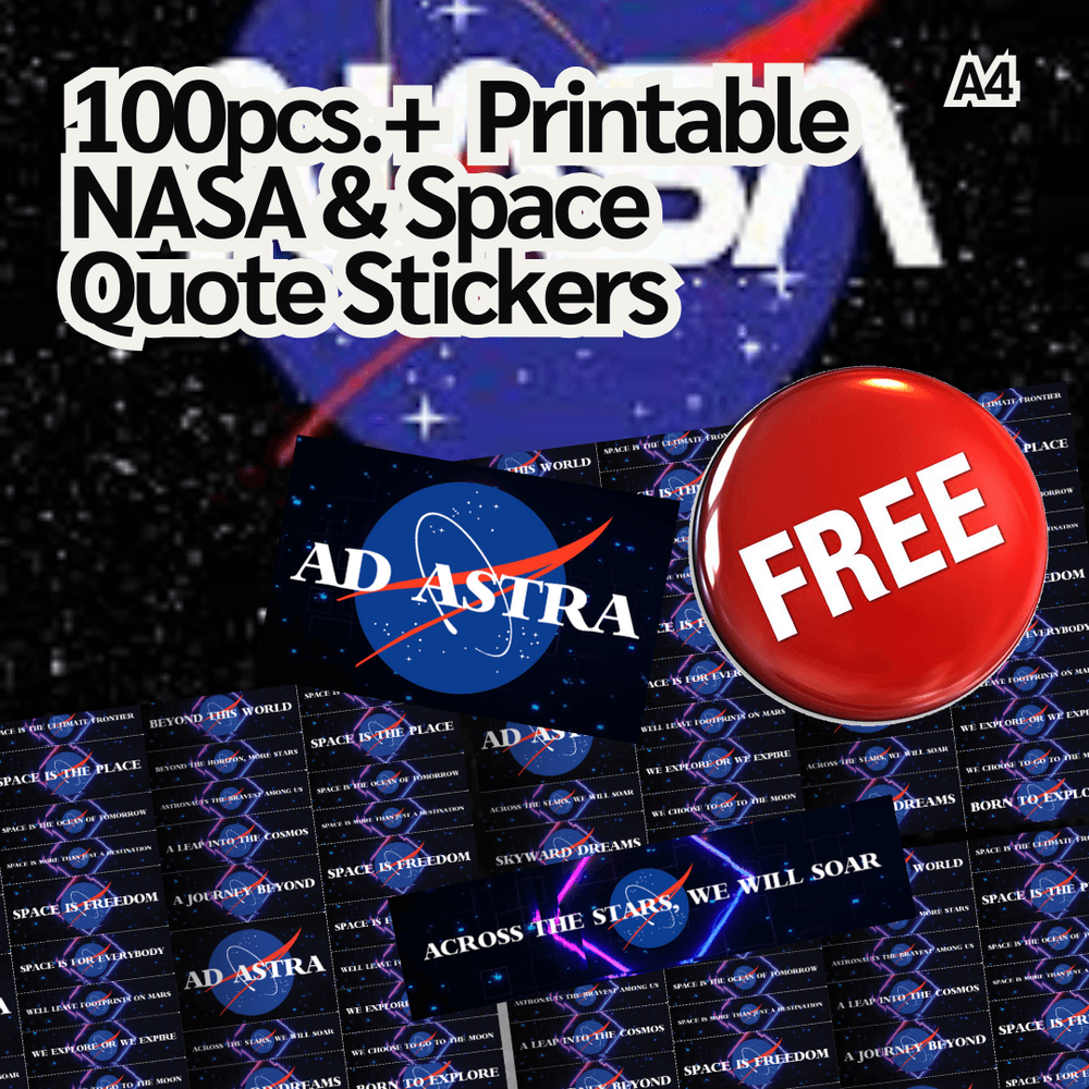 Nasa Printable Decals Pics About Space
