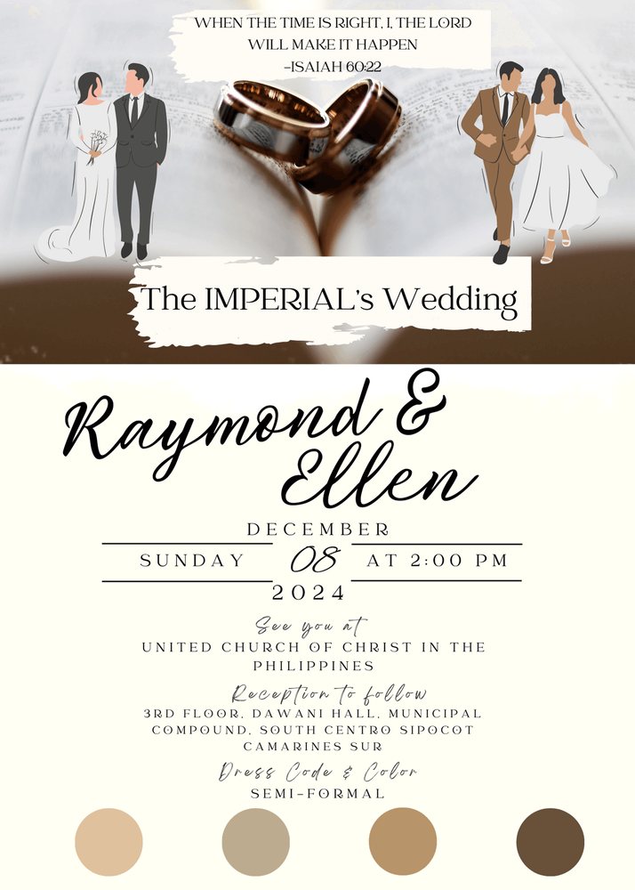 Wedding Invitation Sample Philippines