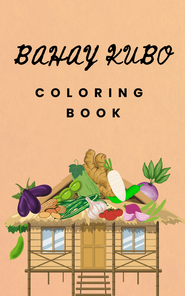 Bahay Kubo Vegetables Coloring Bahay Kubo Coloring Book By
