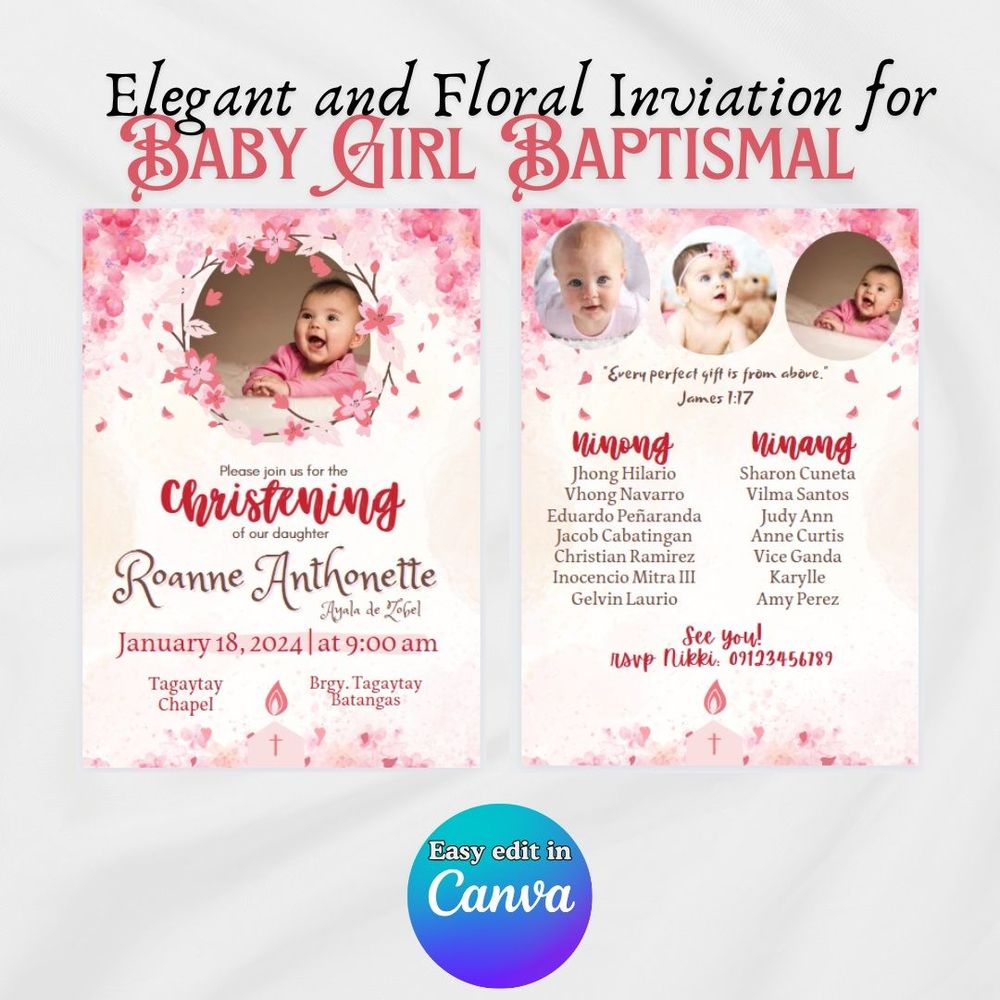 Formal Invitation Godparents 97 Decor Will You Be My Godparents