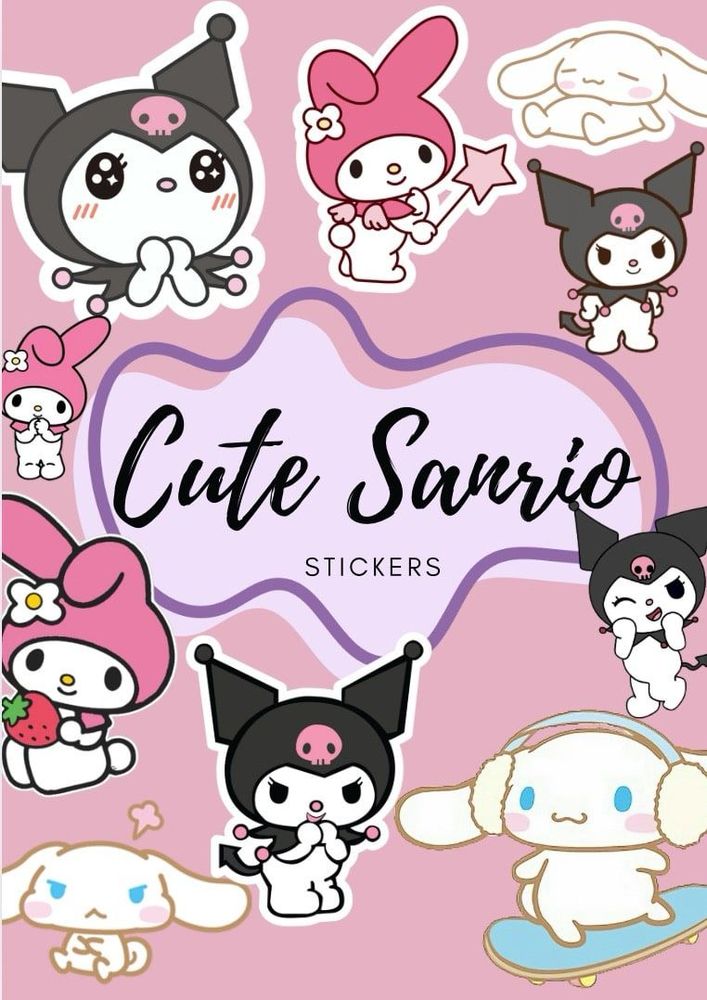 Cute Printable Sanrio Stickers
