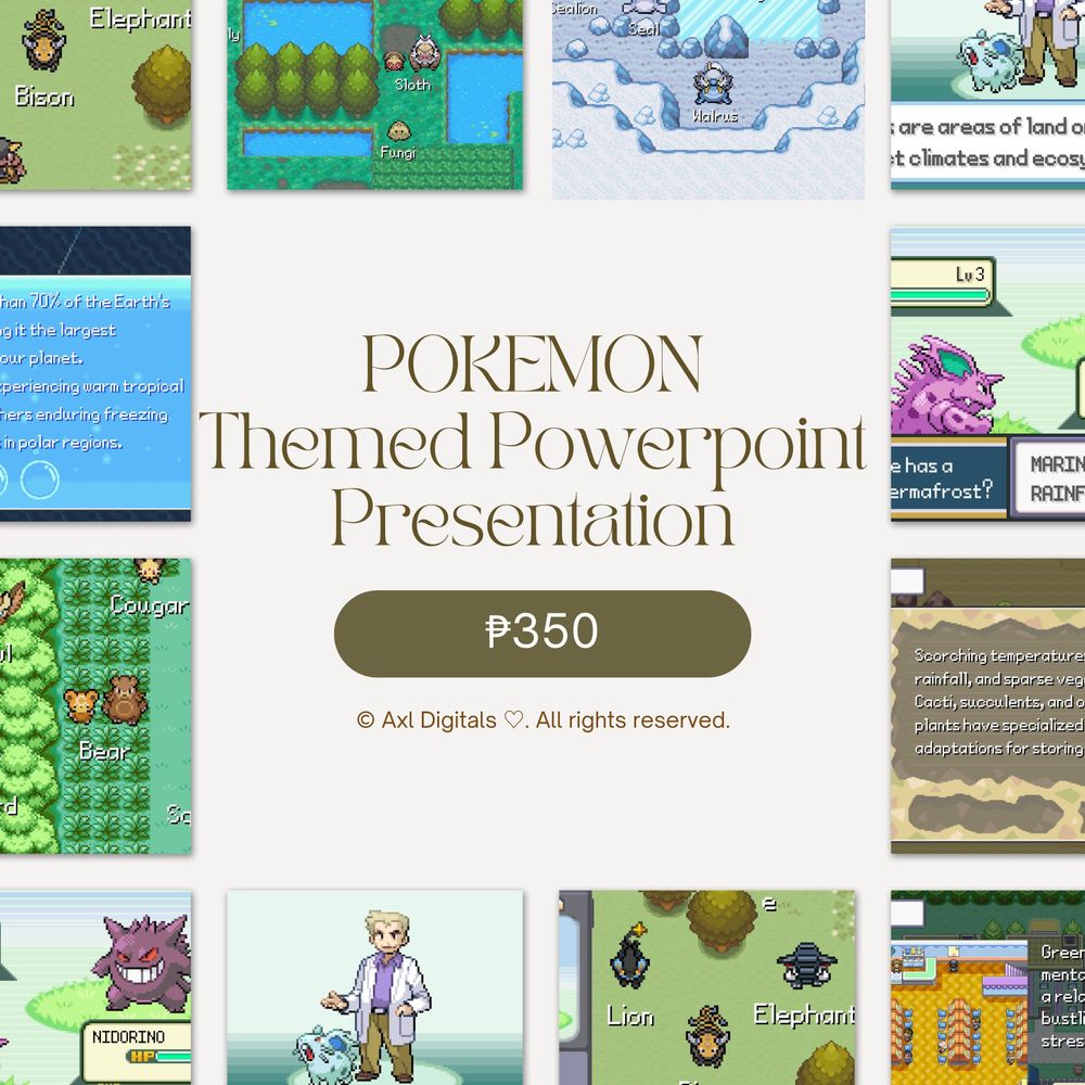 Pokemon Powerpoint