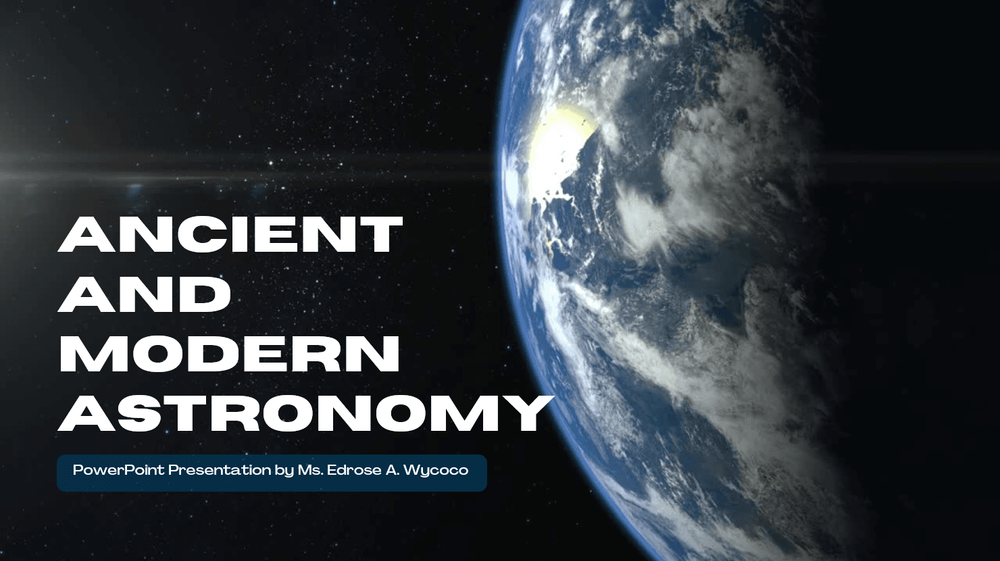 Ancient Greek Astronomy Ppt